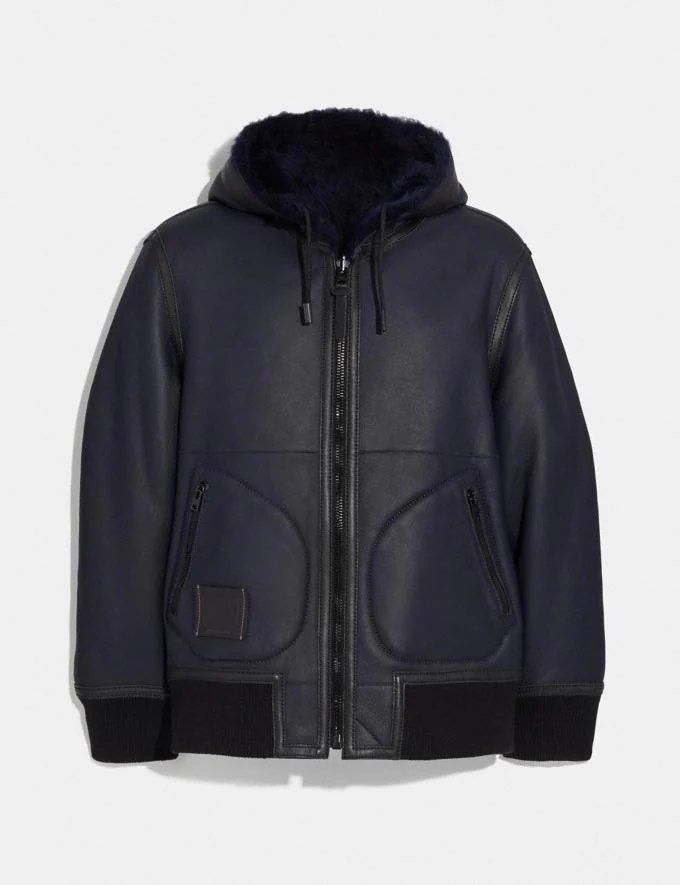 Coach Brand New Leather Jacket, Men's Fashion, Coats, Jackets and ...