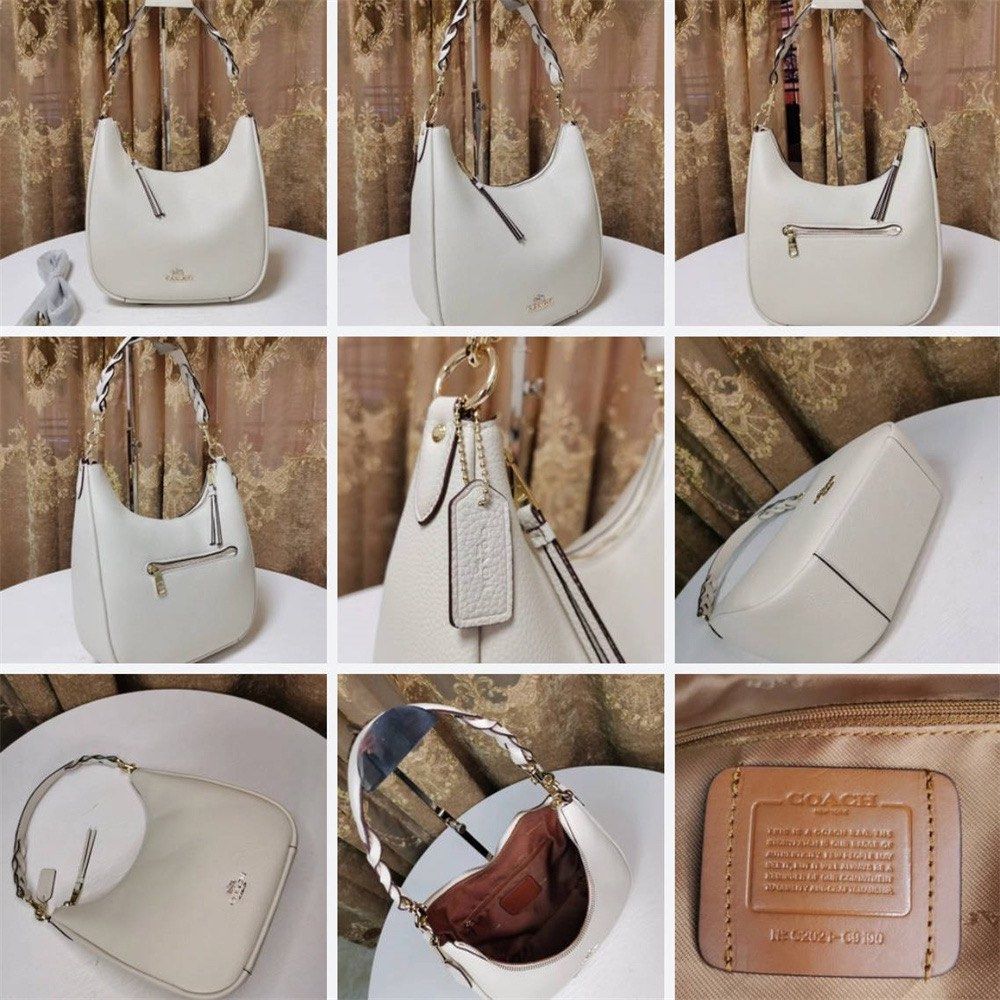 Coach Jules Hobo Bag in Signature Canvas (C9189 C9191), Women's Fashion ...