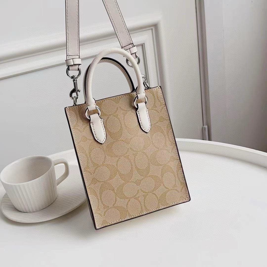 Coach Mini tote bag, Women's Fashion, Bags & Wallets, Tote Bags on ...