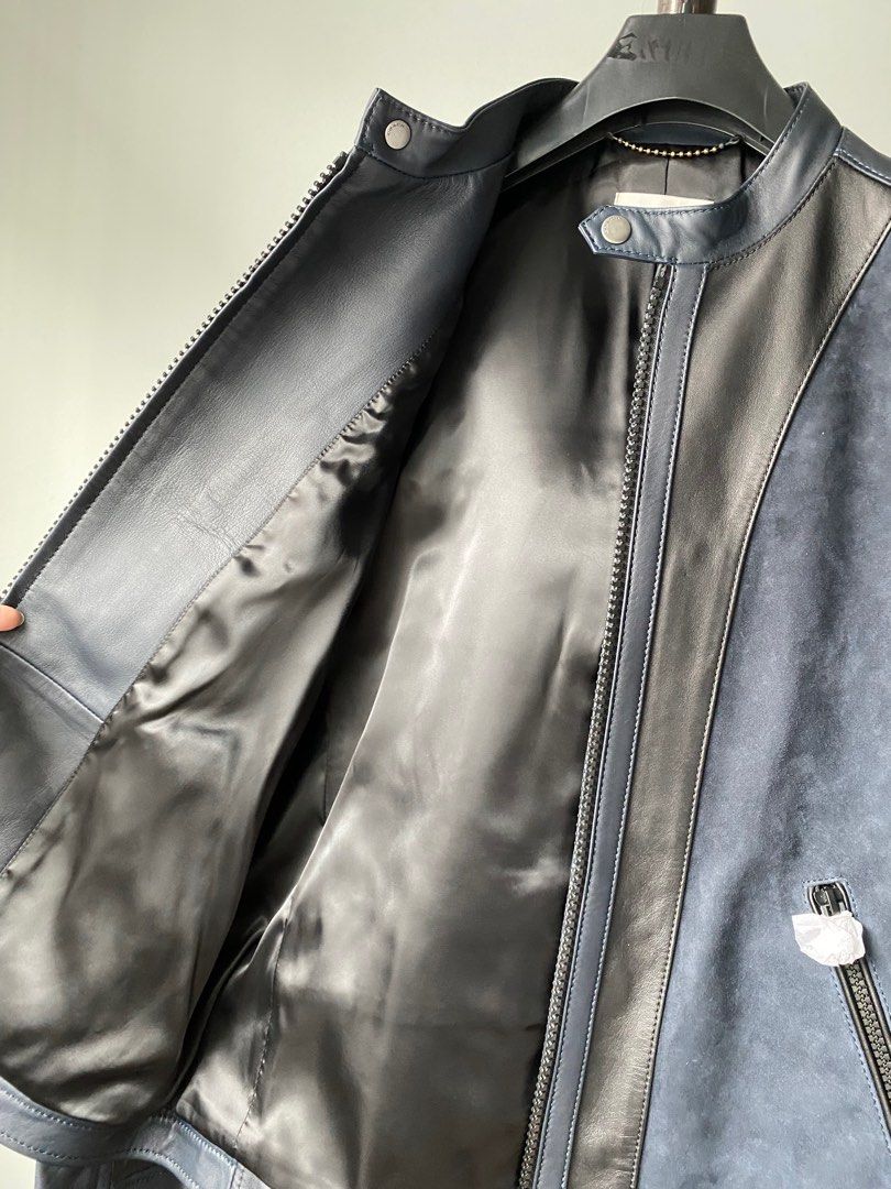 Coach Racer Leather Jacket, Men's Fashion, Coats, Jackets and Outerwear ...