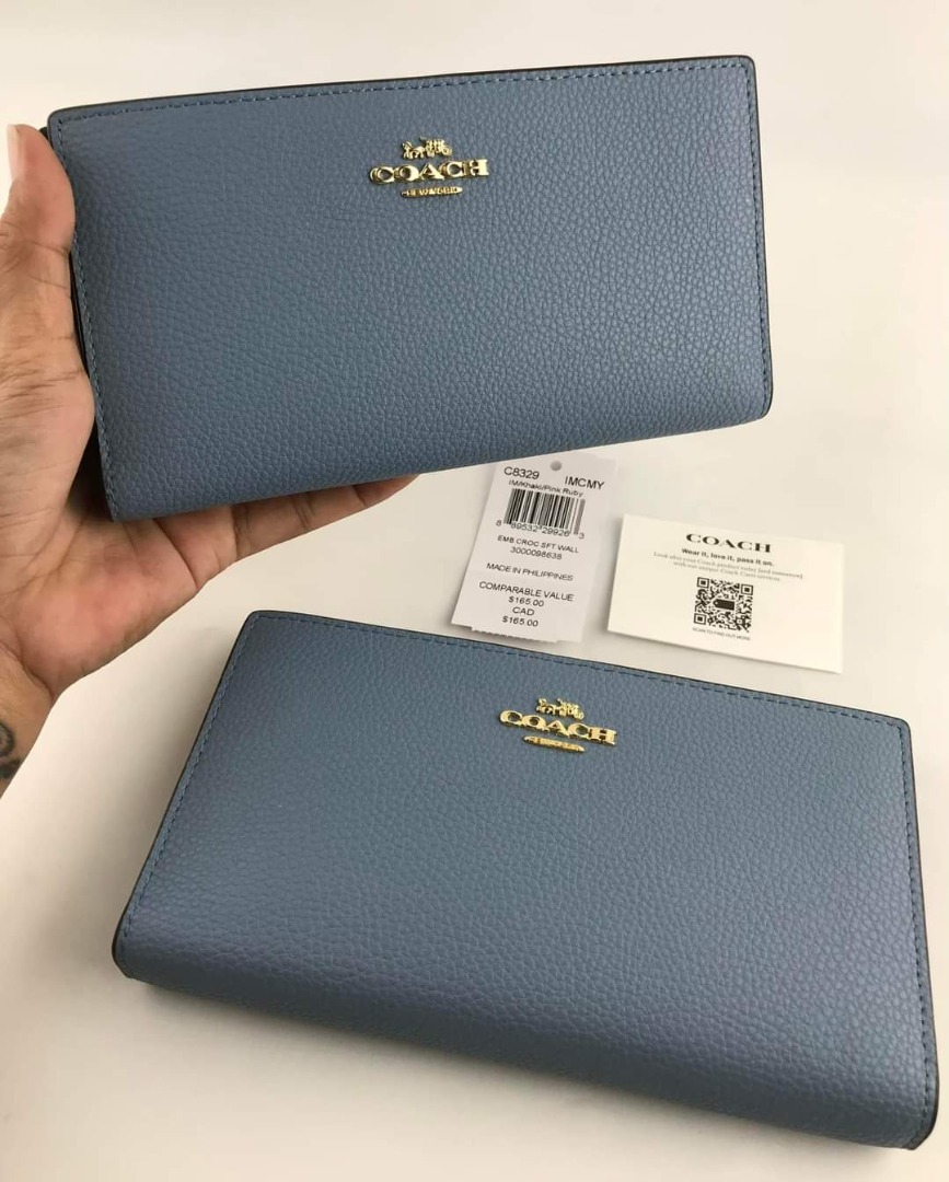 Coach Slim Wallet, Women's Fashion, Bags & Wallets, Wallets & Card ...