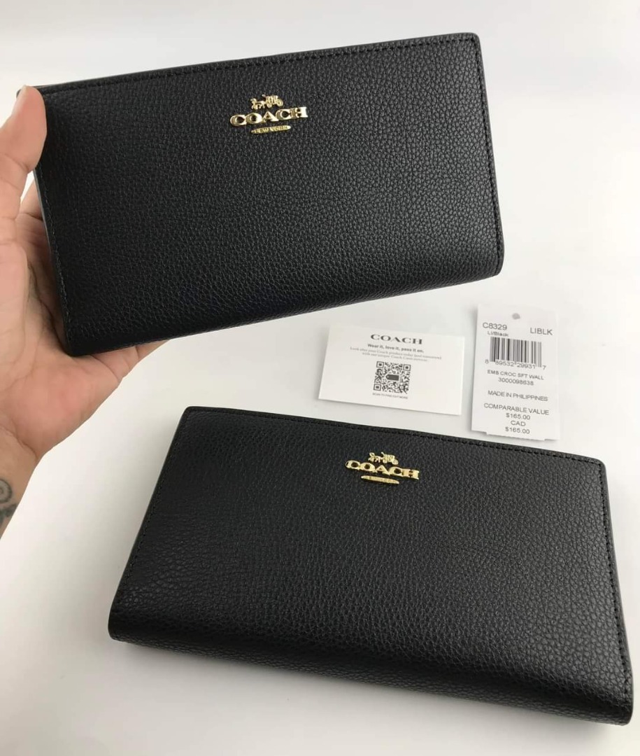 Coach Slim Wallet, Women's Fashion, Bags & Wallets, Wallets & Card ...