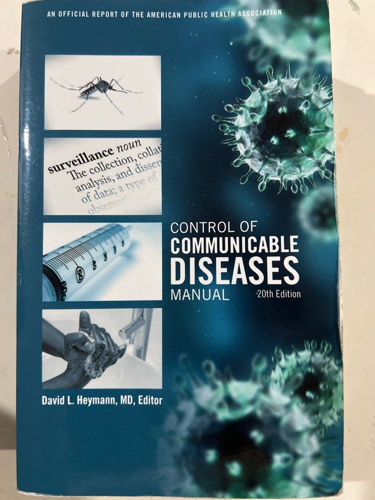 Control of Communicable Diseases Manual 20th Edition, Hobbies & Toys, Books & Magazines ...