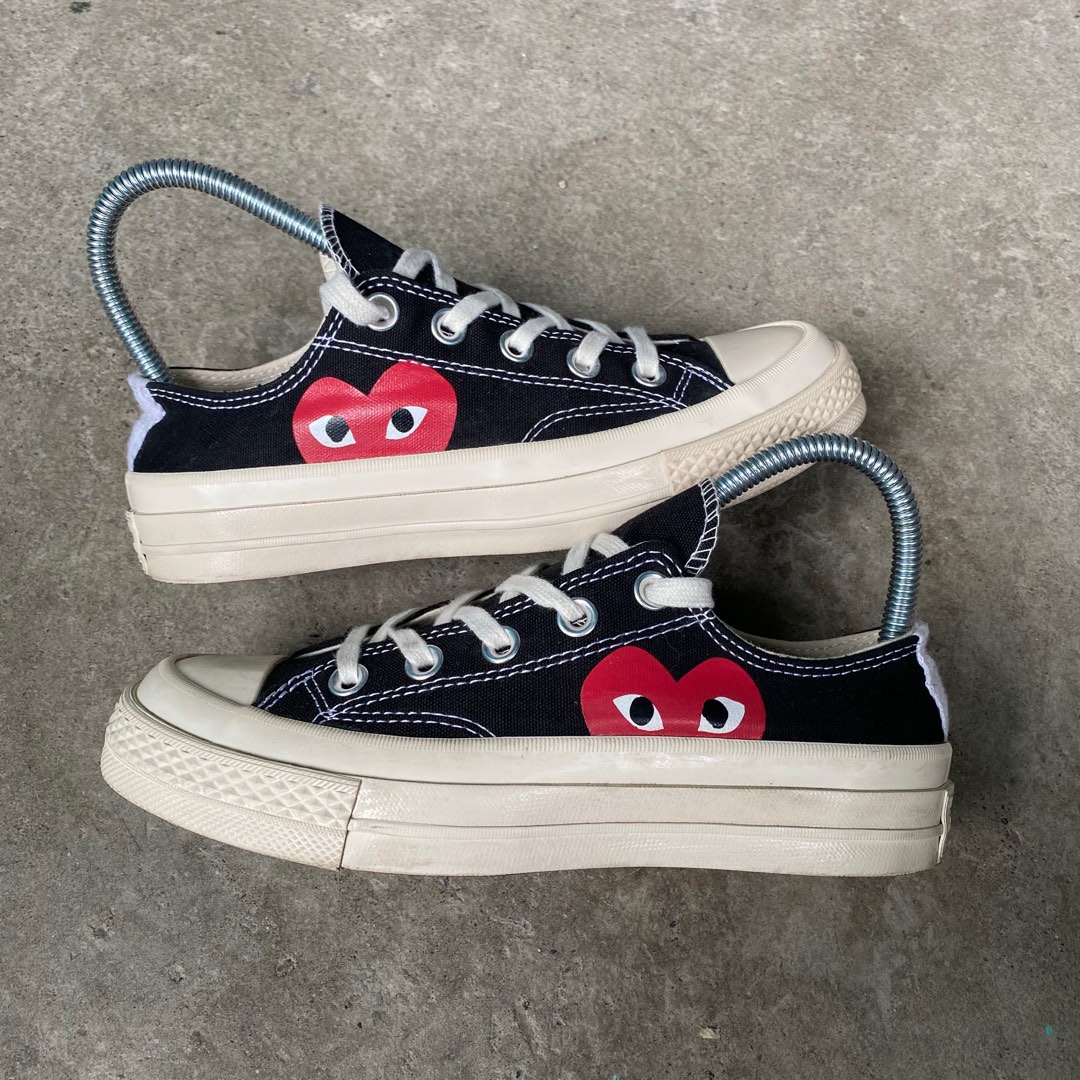 CONVERSE CDG PLAY LOW CUT, Women's Fashion, Footwear, Sneakers on Carousell