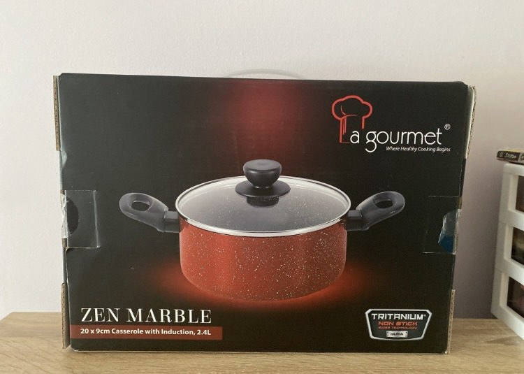 la Gourmet Zen Marble Cooking Pot, Furniture & Home Living, Kitchenware ...