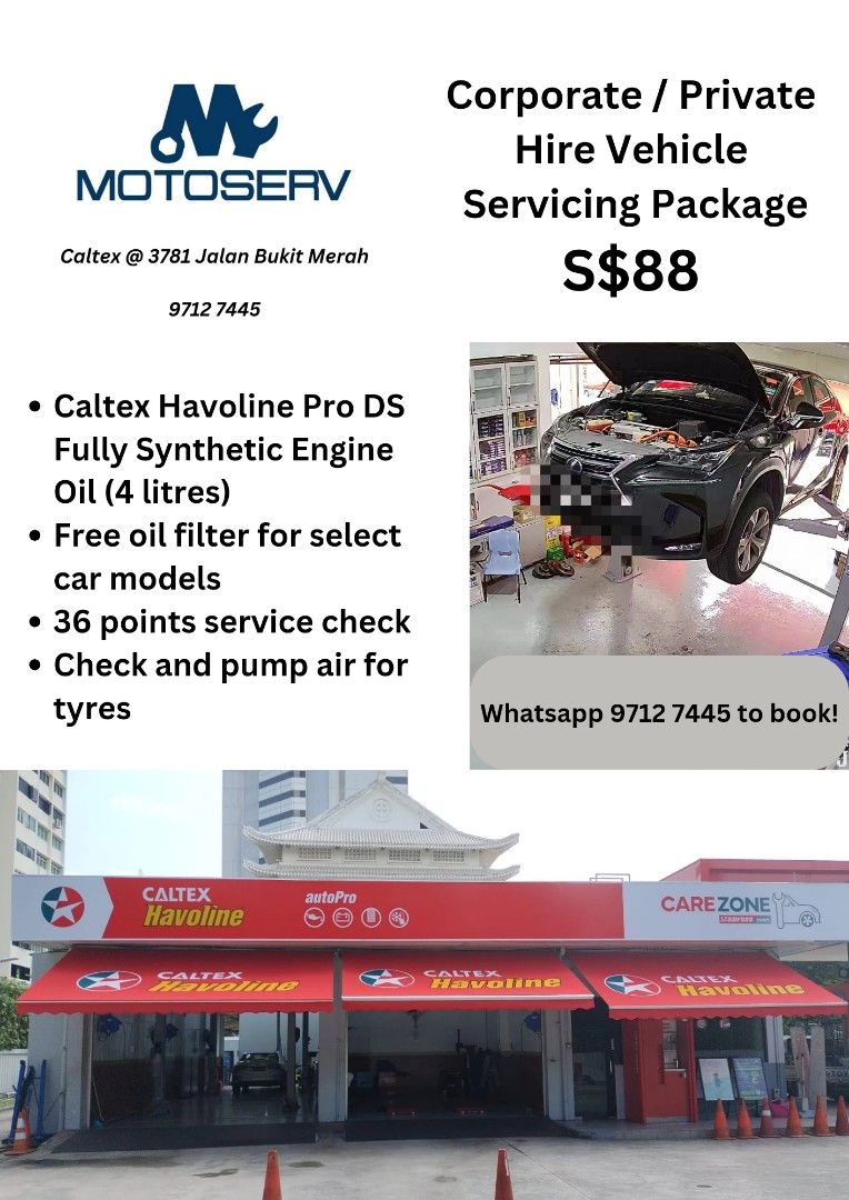 PVH/corporate Servicing Package, Car Accessories, Car Workshops & Services on Carousell