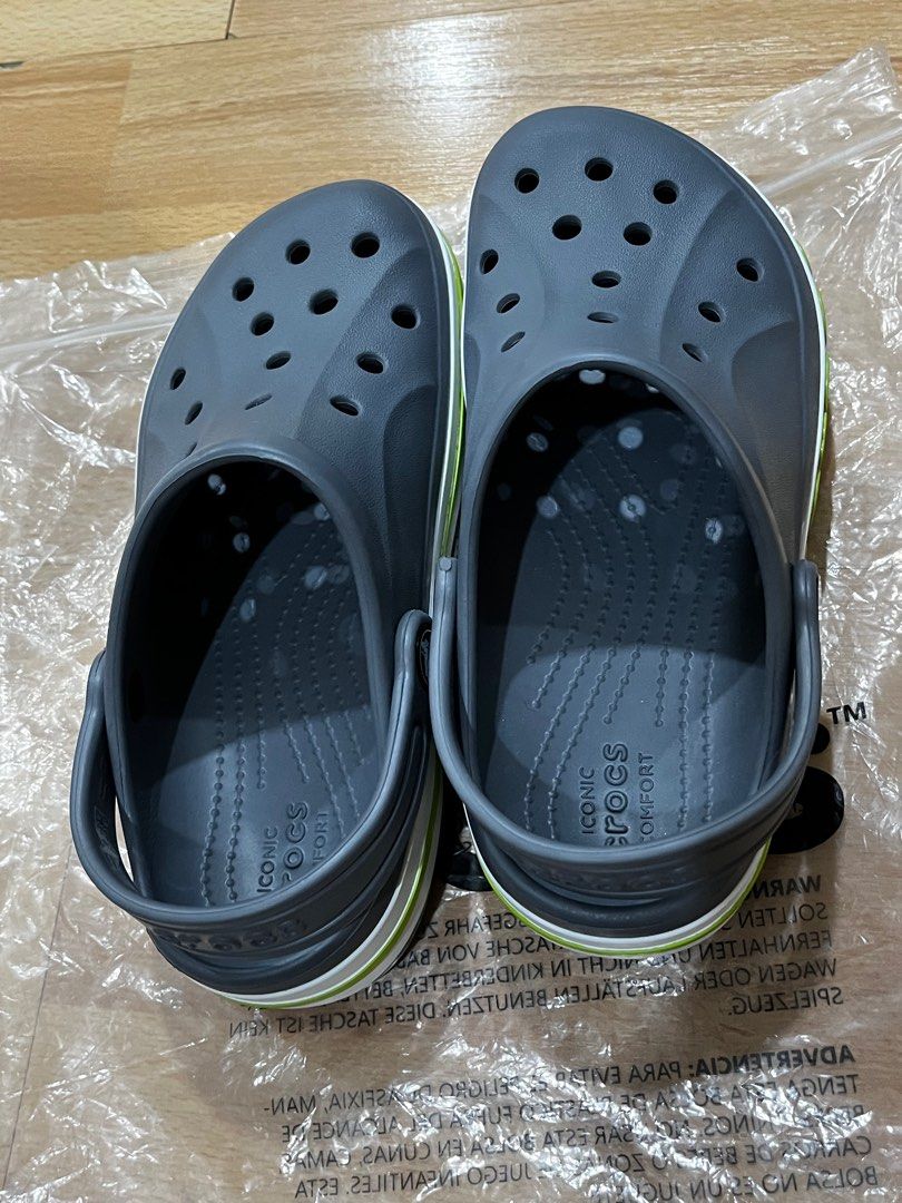 Crocs Bayaband Charcoal - Original, Babies & Kids, Babies & Kids ...