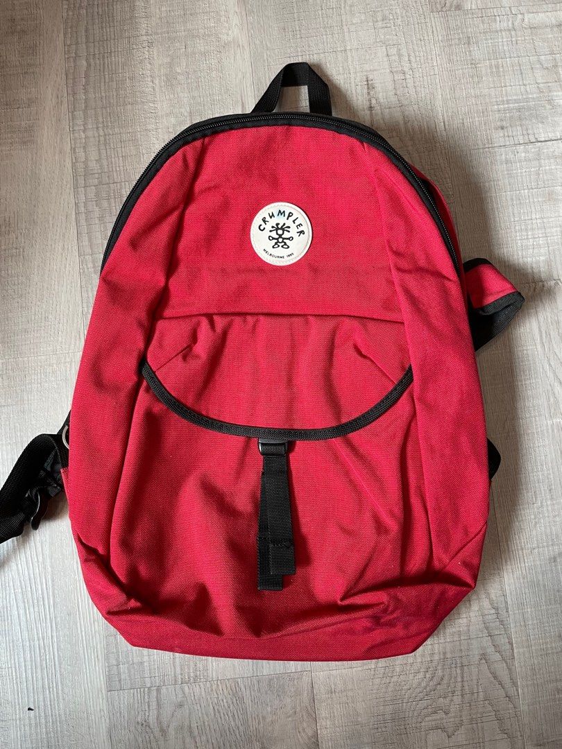 Crumpler Yee Ross Red Backpack, Men's Fashion, Bags, Backpacks on Carousell