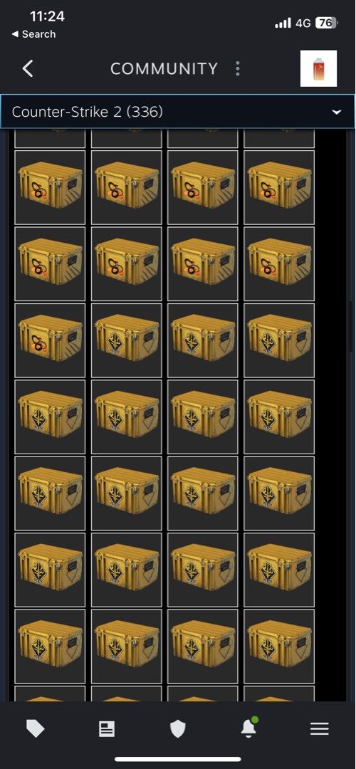 Csgo inventory CS2, Video Gaming, Gaming Accessories, In-Game Products on Carousell