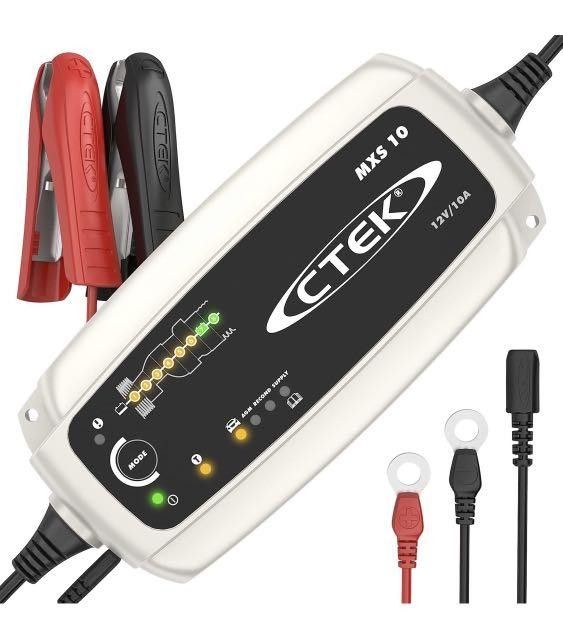 CTEK MXS 10 12V 10A Professional Battery Charger, Car Accessories ...