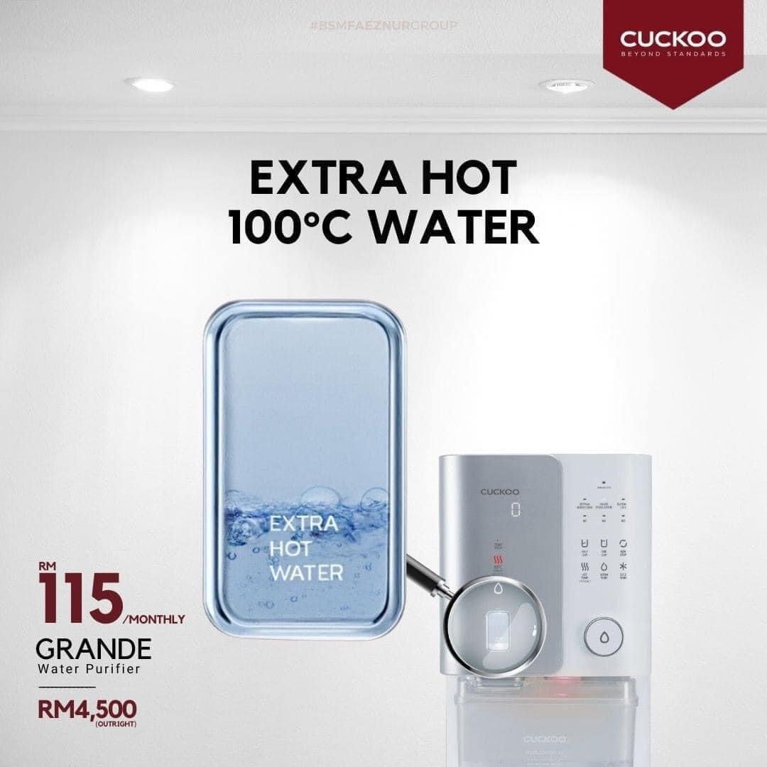 CUCKOO GRANDE WATER PURIFIER , TV & Home Appliances, Kitchen Appliances ...