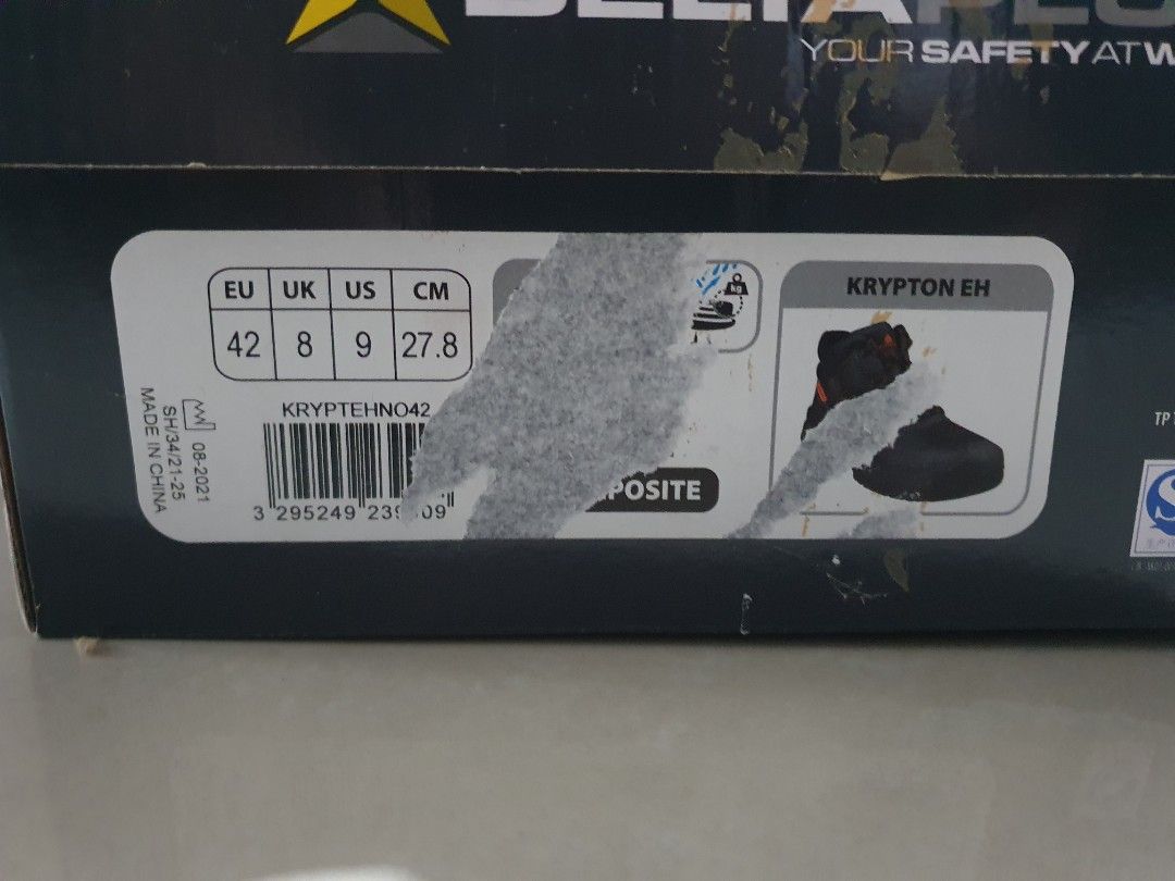 Delta Plus Krypton EH, Men's Fashion, Footwear, Casual Shoes on Carousell