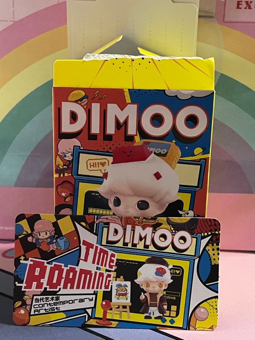 Dimoo time roaming - the savage guard of fort / contemporary artist ...