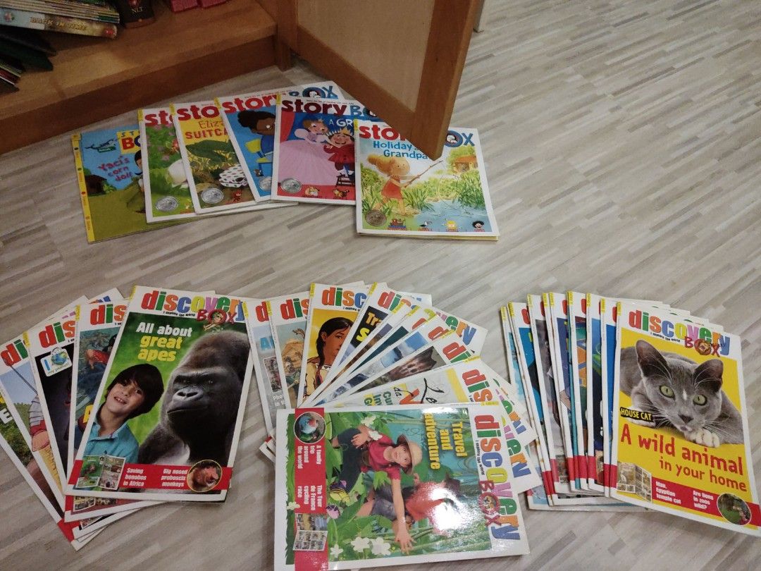 Discovery Box Magazines for Kids Storybox, Hobbies & Toys, Books ...