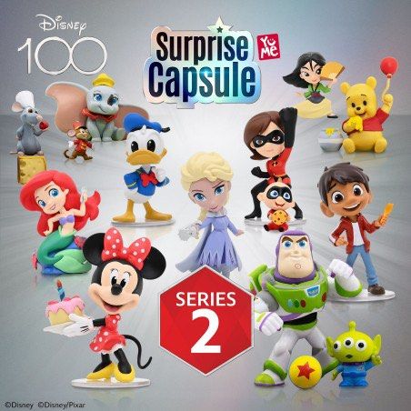 Disney Capsule 100 series 2, Hobbies & Toys, Toys & Games on Carousell