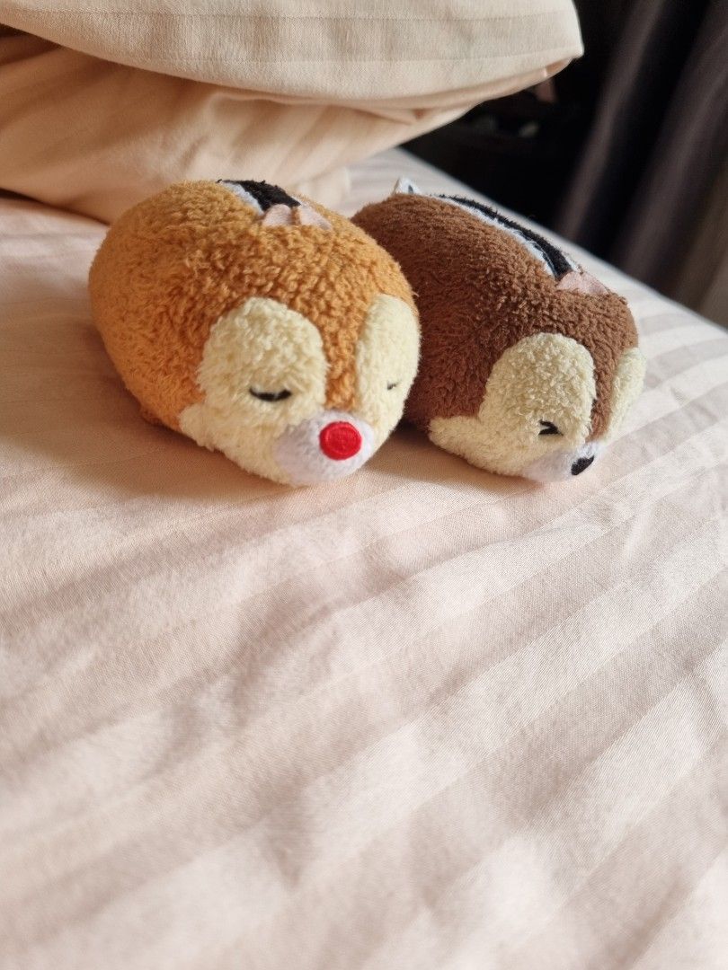Disney Chip and Dale tsumtsum plush soft toy, Hobbies & Toys, Toys ...
