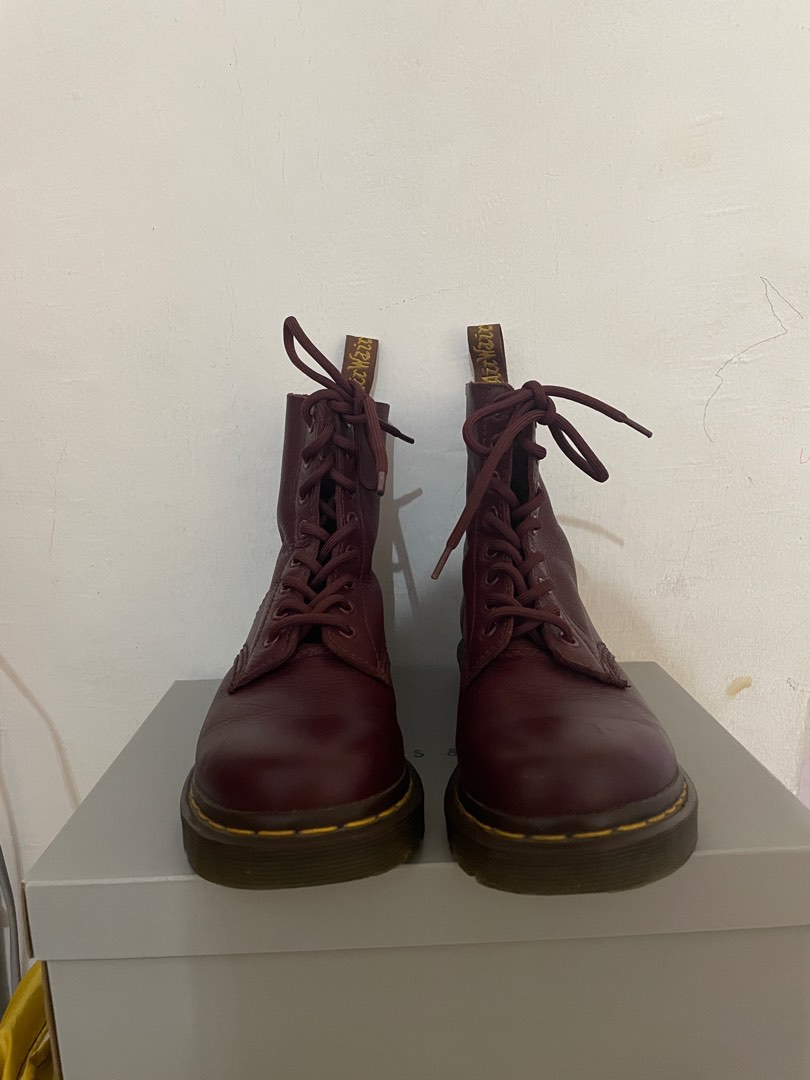 Dr. Martens 1460 Pascal Virginia, Women's Fashion, Footwear, Boots on ...