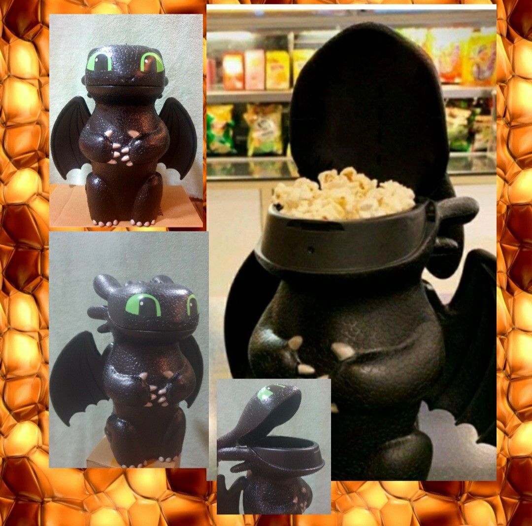 Dragon toothless popcorn, Hobbies & Toys, Memorabilia & Collectibles ...