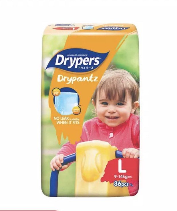 Drypers Drypantz L, Babies & Kids, Bathing & Changing, Diapers & Baby ...