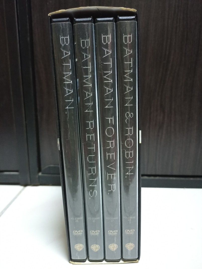 Dvd batman the motion picture anthology 1989-1997 copy version dvd9 batman batman returns batman ...