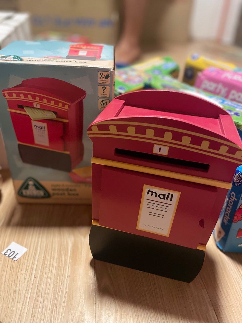 ELC wooden post box, Hobbies & Toys, Toys & Games on Carousell