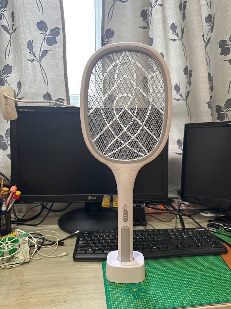 Electric Mosquito Fly Racket Swater USB Rechargeable, TV & Home ...