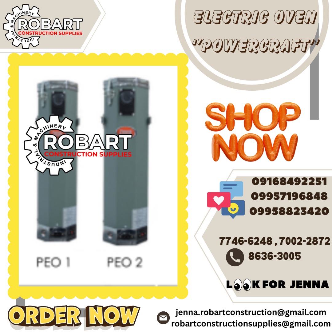 electric oven PEO-1, Commercial & Industrial, Construction Tools ...