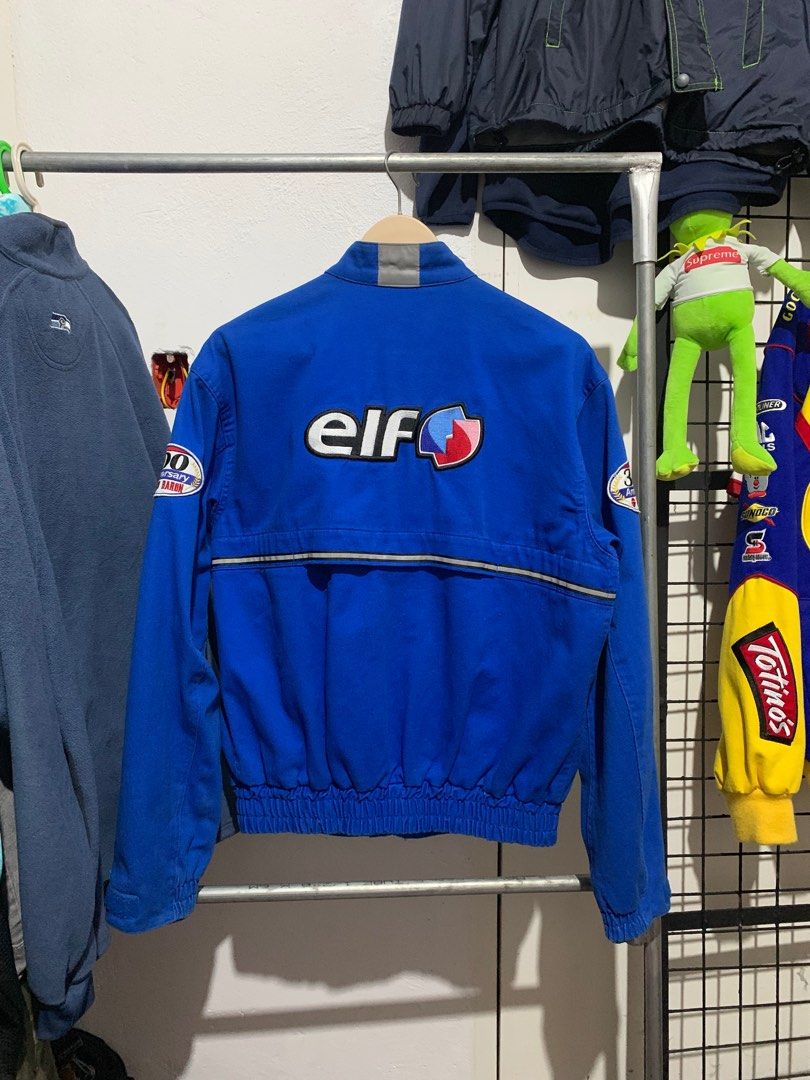 Elf Racing Jacket, Men's Fashion, Coats, Jackets and Outerwear on Carousell