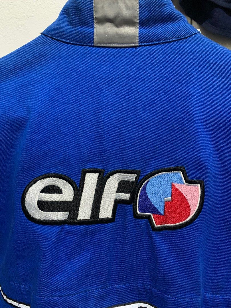 Elf Racing Jacket, Men's Fashion, Coats, Jackets and Outerwear on Carousell