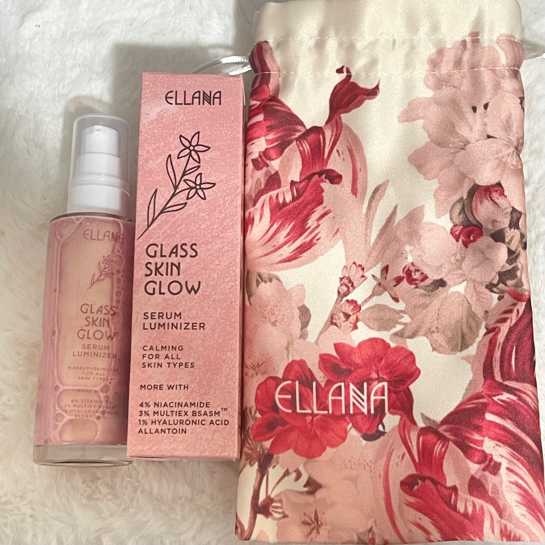 Ellana Glass Skin Glow Serum Luminizer, Beauty & Personal Care, Face ...