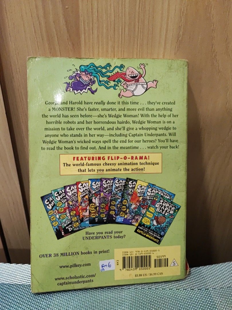 (ENG) Captain Underpants and the Wrath of the Wicked Wedgie Woman ...