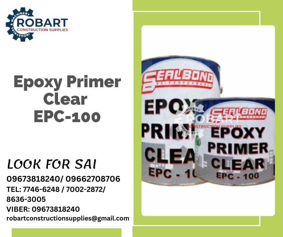 Epoxy Primer Clear EPC-100, Commercial & Industrial, Construction Tools ...