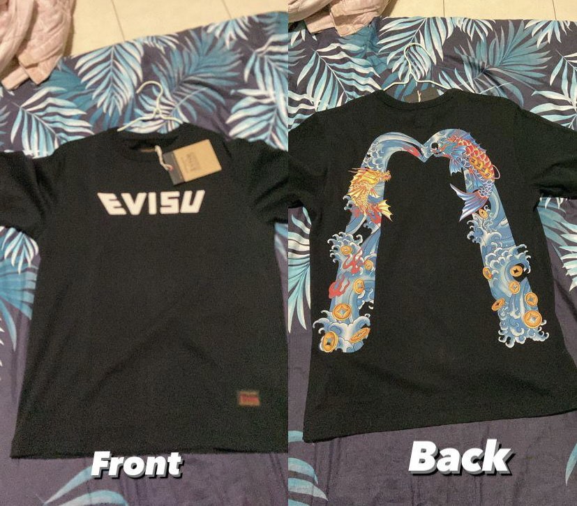 Evisu, Men's Fashion, Tops & Sets, Tshirts & Polo Shirts on Carousell