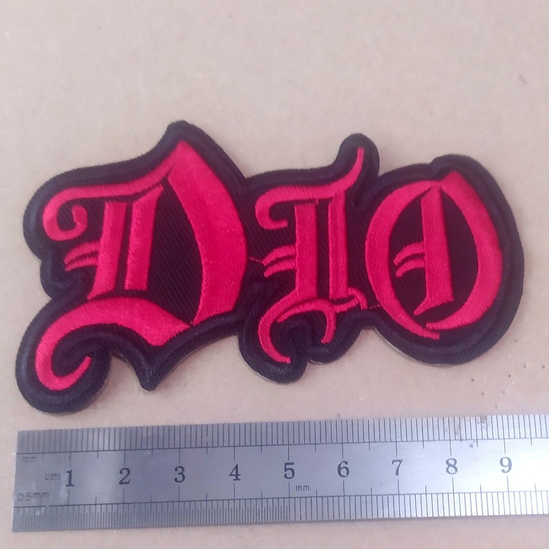 FABRIC PATCH Dio Ronnie James METAL ROCK SEW ON, IRON ON, Hobbies ...
