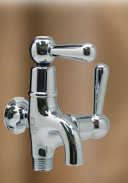 Faris x sgPlumbMart Chrome Two Way Tap With Lever Handle For Toilet ...