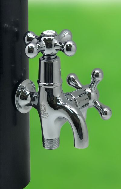 Faris x sgPlumbMart Chrome Two Way Tap With Lever Handle For Toilet ...