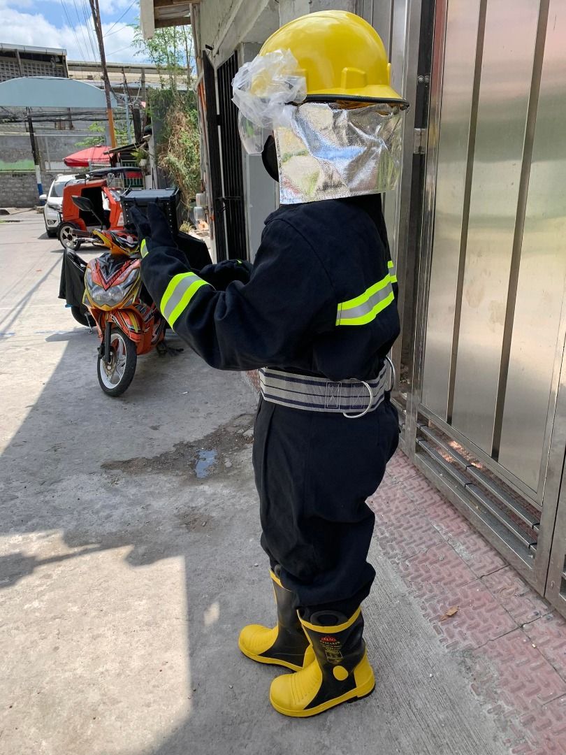 Fireman suit, Men's Fashion, Coats, Jackets and Outerwear on Carousell