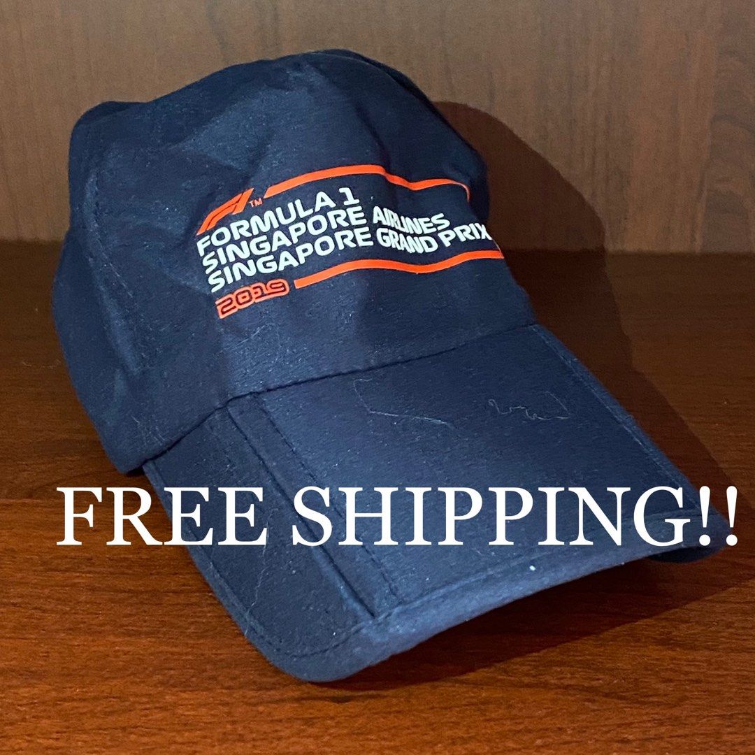 FLASH DEAL! F1 Singapore Airlines Grand Prix Formula 1 Hat (2019) (Blue ...