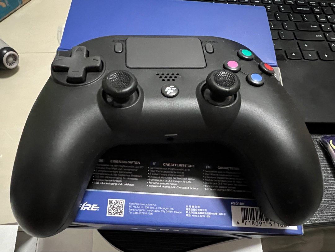 FlashFrie Controller for PS4 / PC, Video Gaming, Gaming Accessories ...