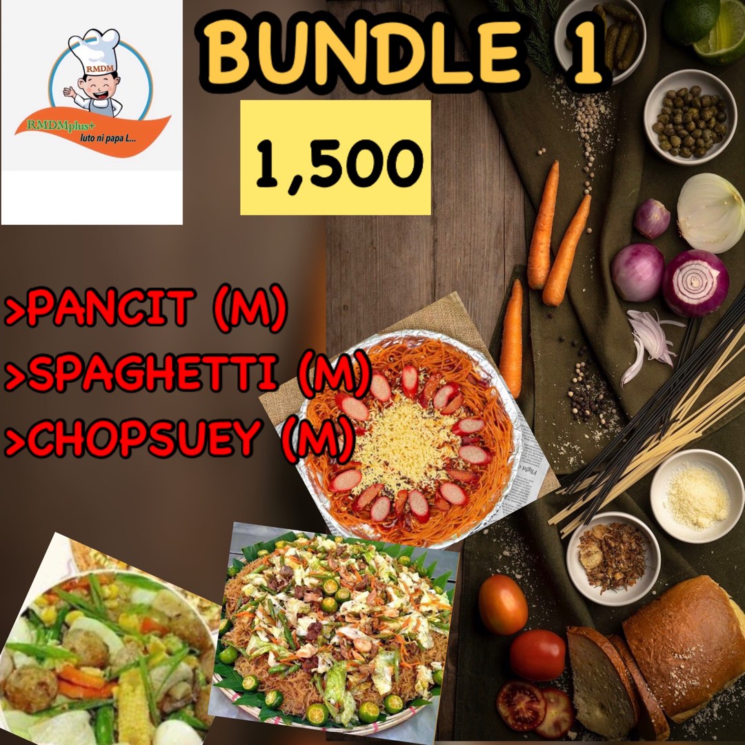 food bundle bilao, Food & Drinks, Other Food & Drinks on Carousell