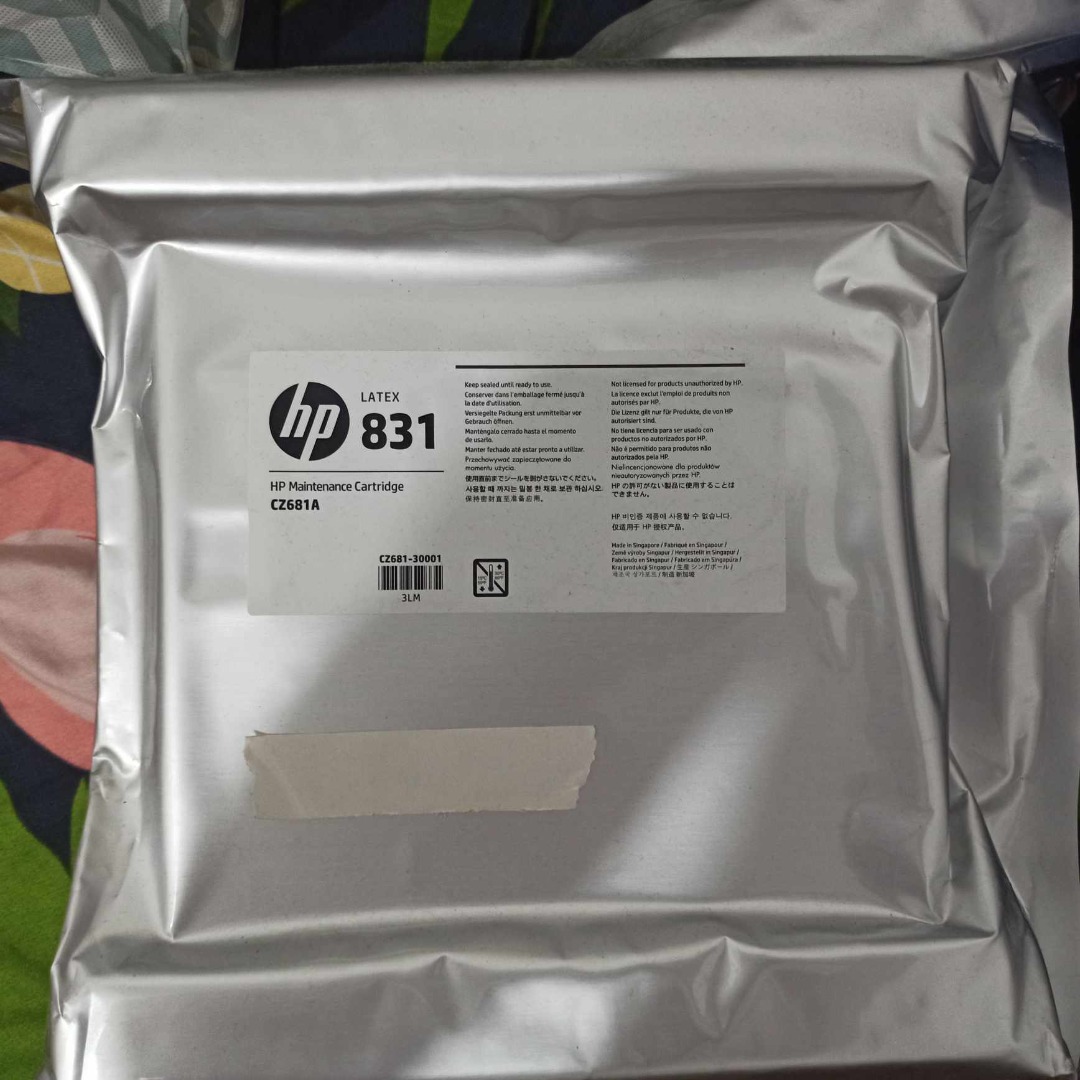 FOR SALE! HP LATEX 831 MAINTENANCE CARTRIDGE, Computers & Tech ...