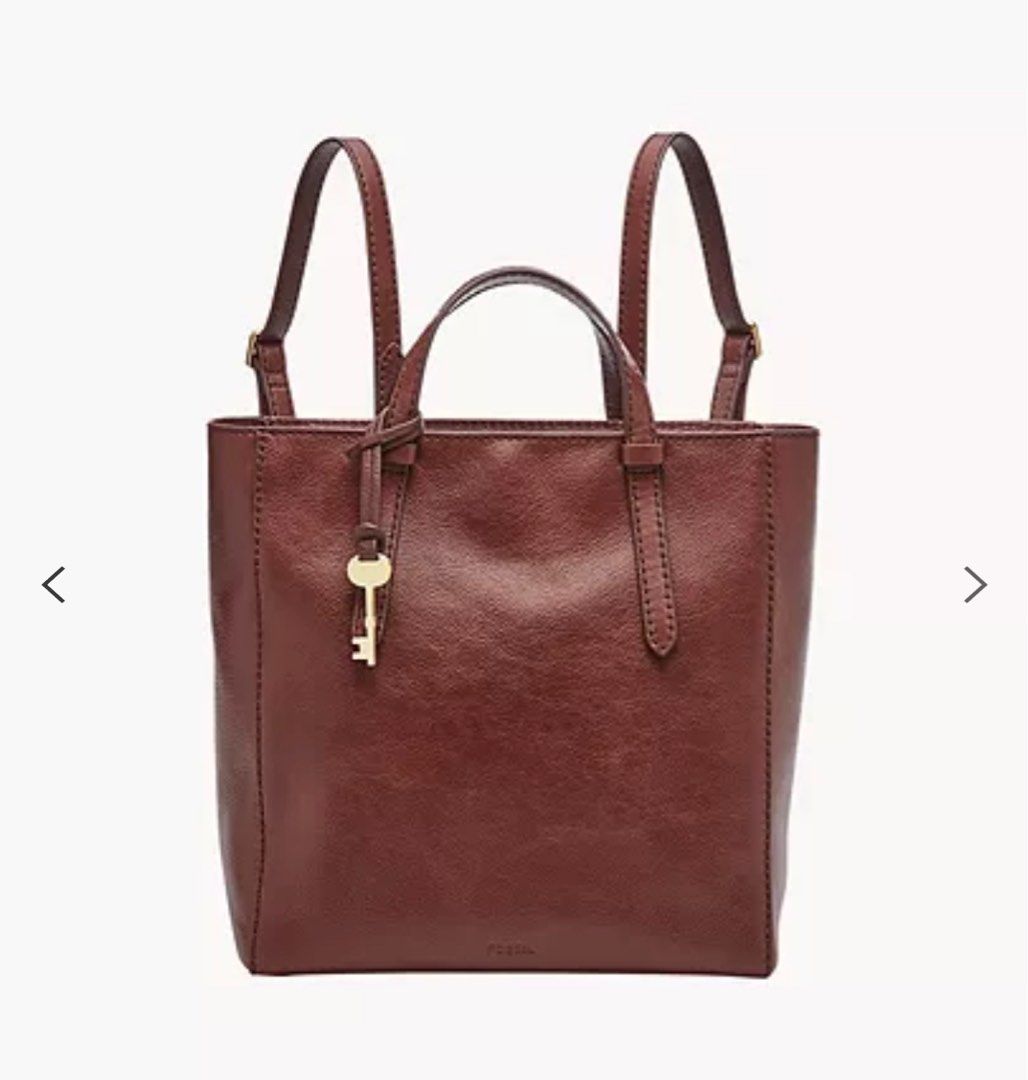 Fossil Camilla Convertible Backpack Small, Women's Fashion, Bags ...