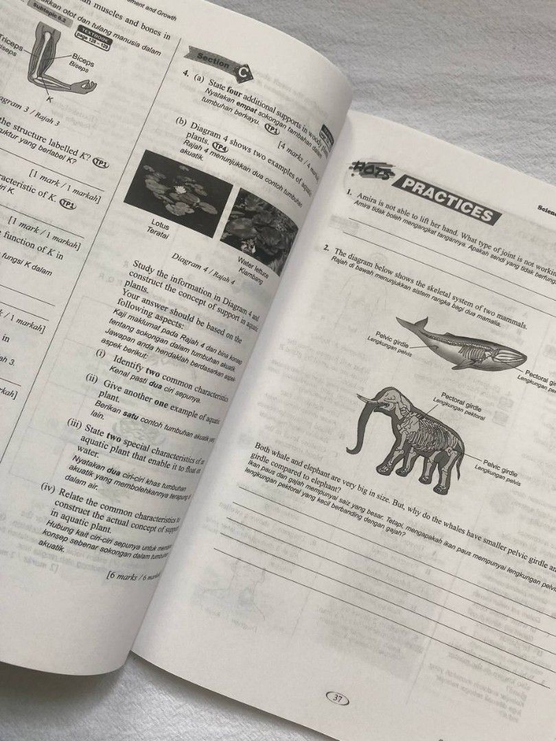 (free w purchase) f4 kssm spm science sains, Hobbies & Toys, Books ...