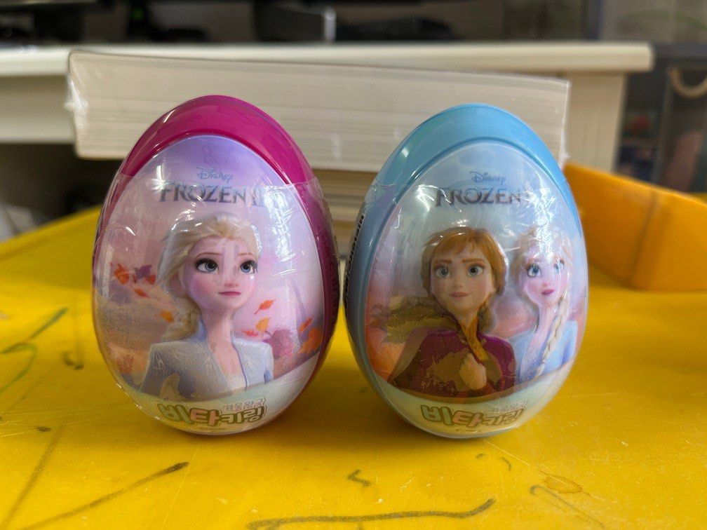 Frozen II Vitamin Candy 10g Elsa Anna Surprise Egg, 興趣及遊戲, 玩具 & 遊戲類 ...