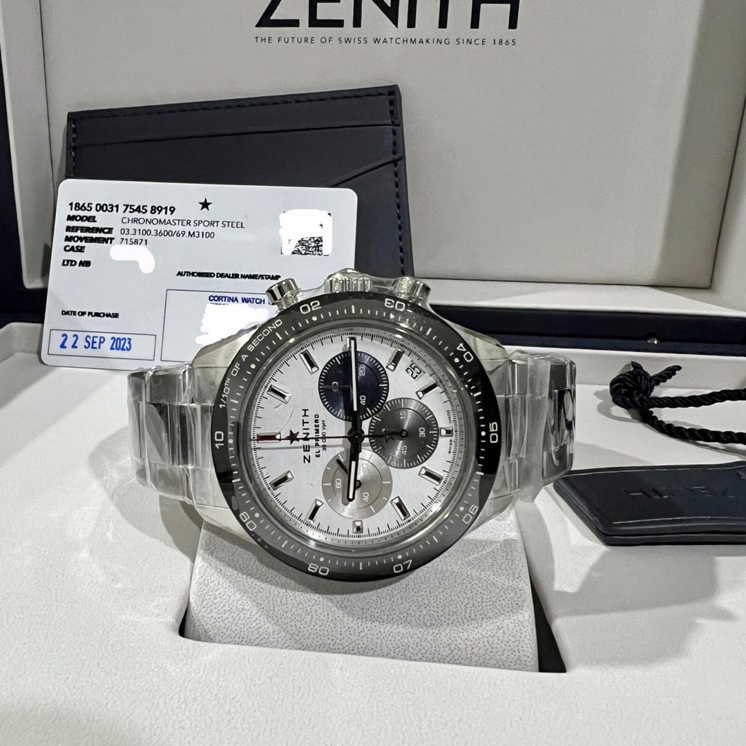 Full stickers 2023 Zenith Chronomaster Panda Daytona Submariner GMT Pepsi, Luxury, Watches on ...
