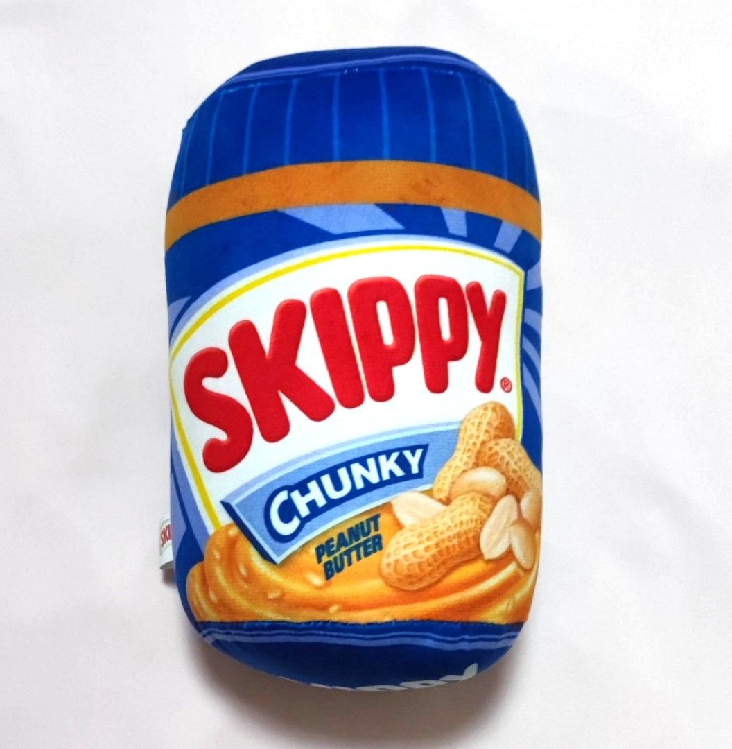 Fun Claw Skippy Crunchy Peanut Butter Plushie Stuffed Soft Toy, Hobbies ...