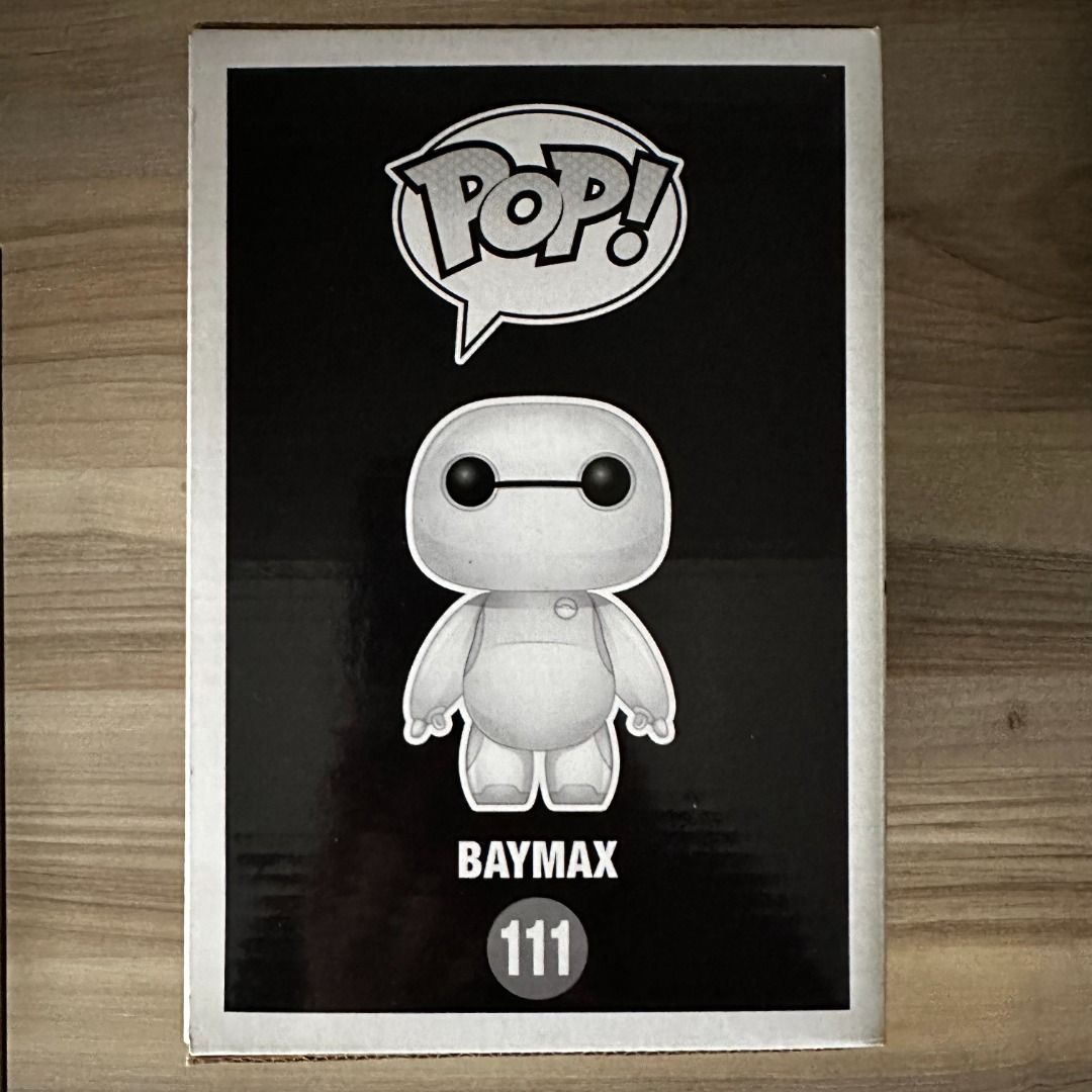 Funko Pop! #111 Baymax Walt Disney Animation Studio Exclusive Edition ...