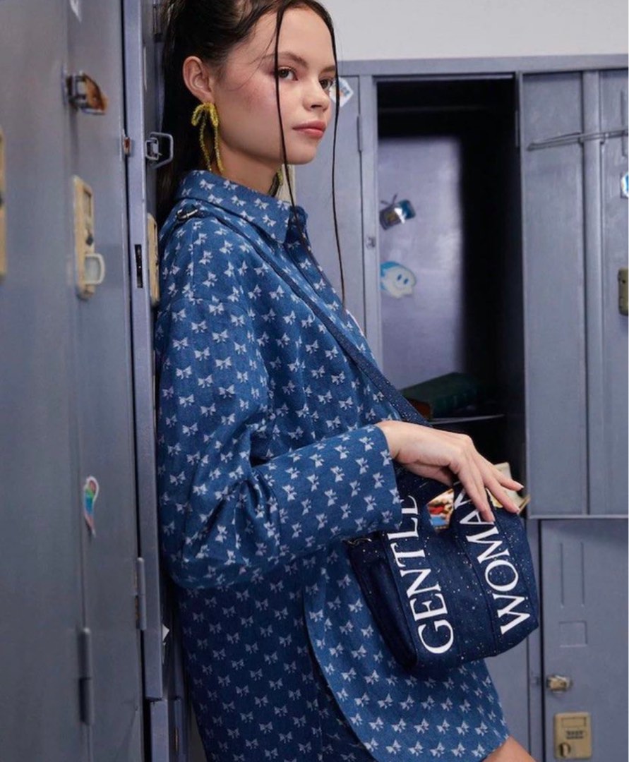 Gentlewoman micro box denim, Women's Fashion, Bags & Wallets, Tote Bags ...