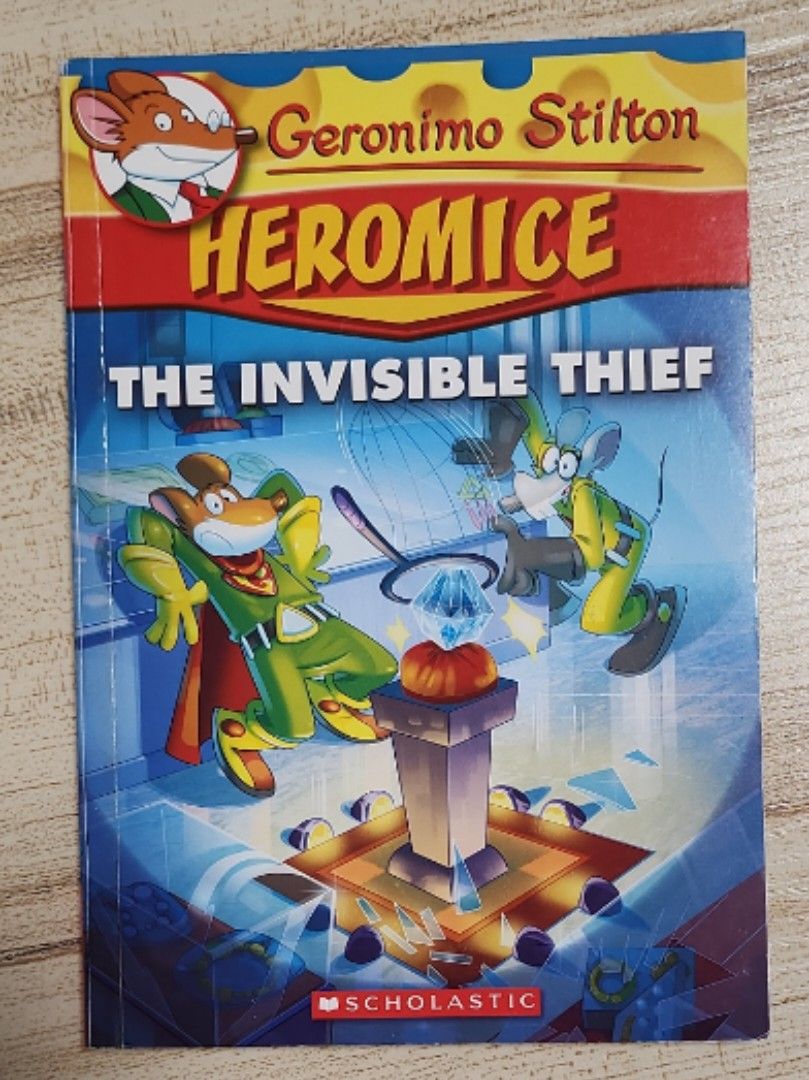 Geronimo Stilton Heromice #5 The Invisible Thief, Hobbies & Toys, Books ...