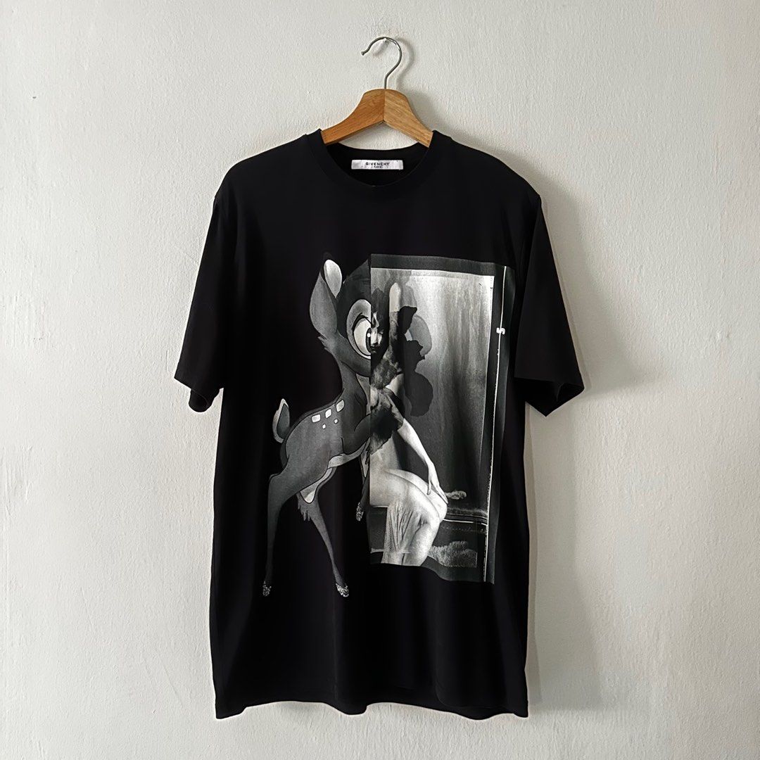 Givenchy Bambi tee, Men's Fashion, Tops & Sets, Tshirts & Polo Shirts ...
